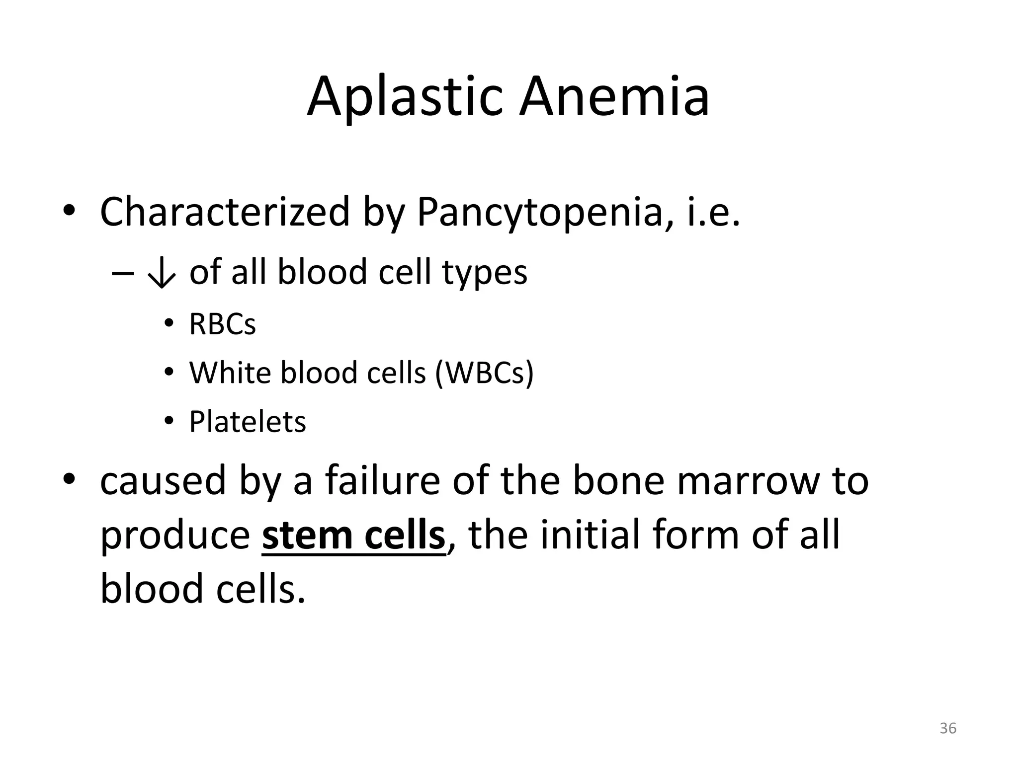 Anemia and antianemic drugs For med.pptx | Blood Disorders | Diseases ...