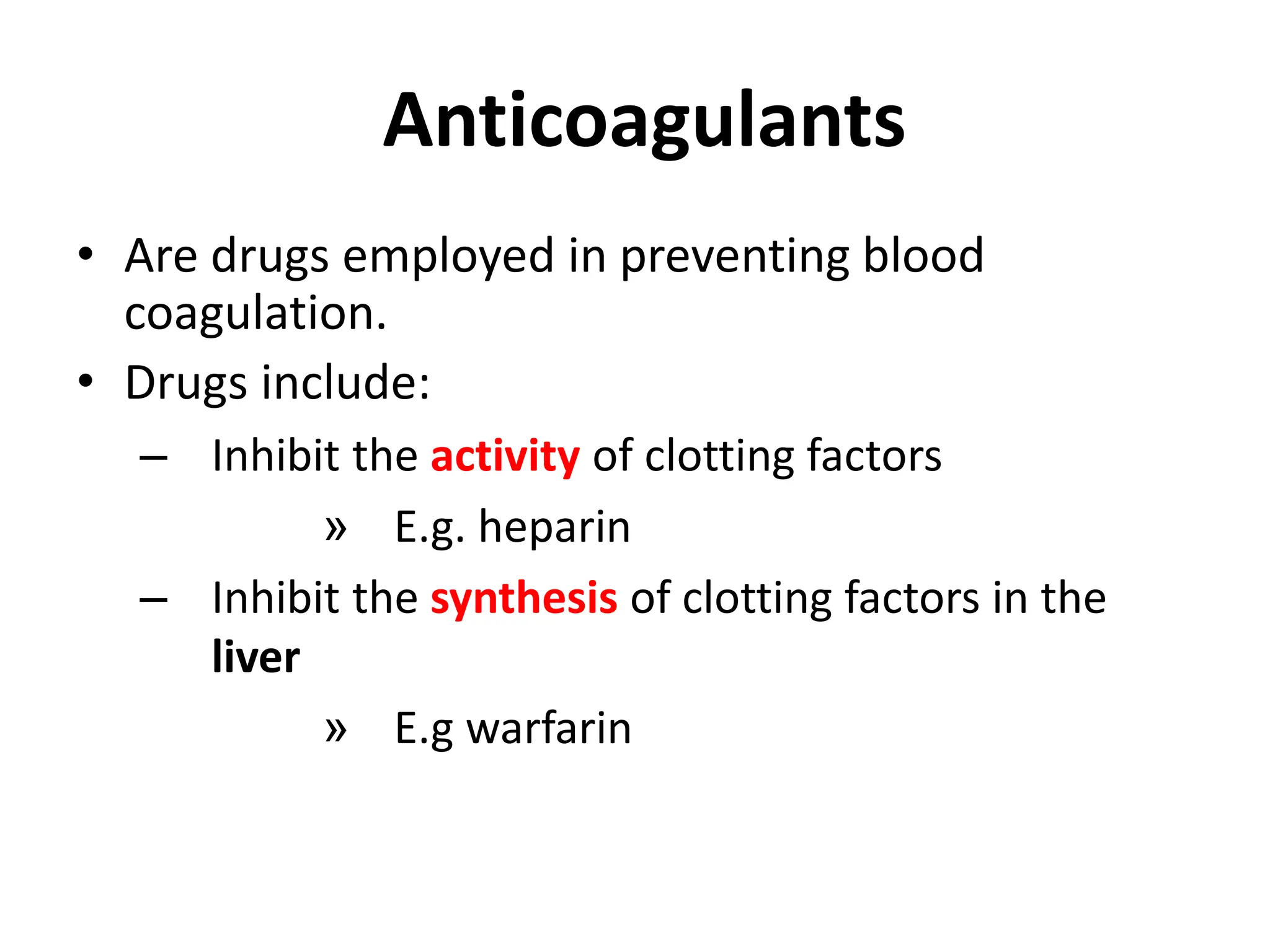Anemia and antianemic drugs For med.pptx | Blood Disorders | Diseases ...