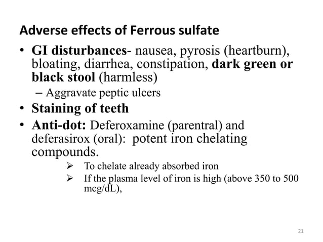Anemia and antianemic drugs For med.pptx | Blood Disorders | Diseases ...