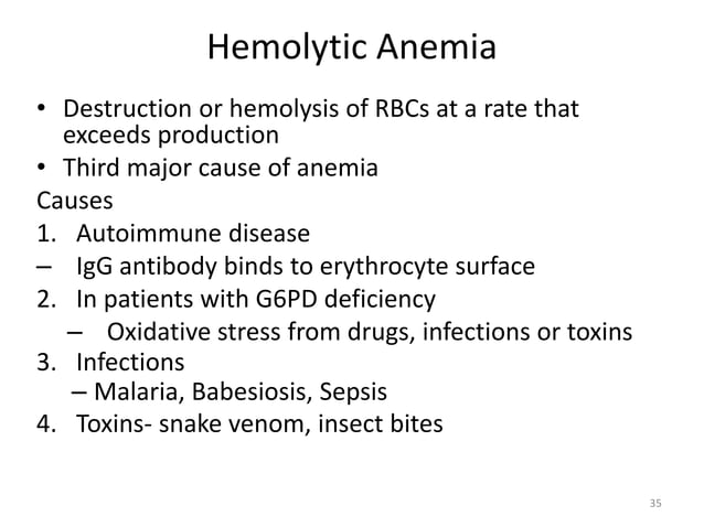 Anemia and antianemic drugs For med.pptx | Blood Disorders | Diseases ...