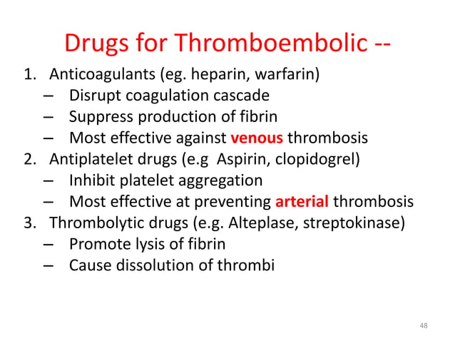 Anemia and antianemic drugs For med.pptx | Blood Disorders | Diseases ...