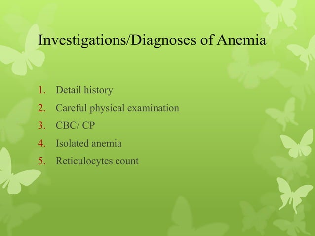 Anemia and its classification | PPTX