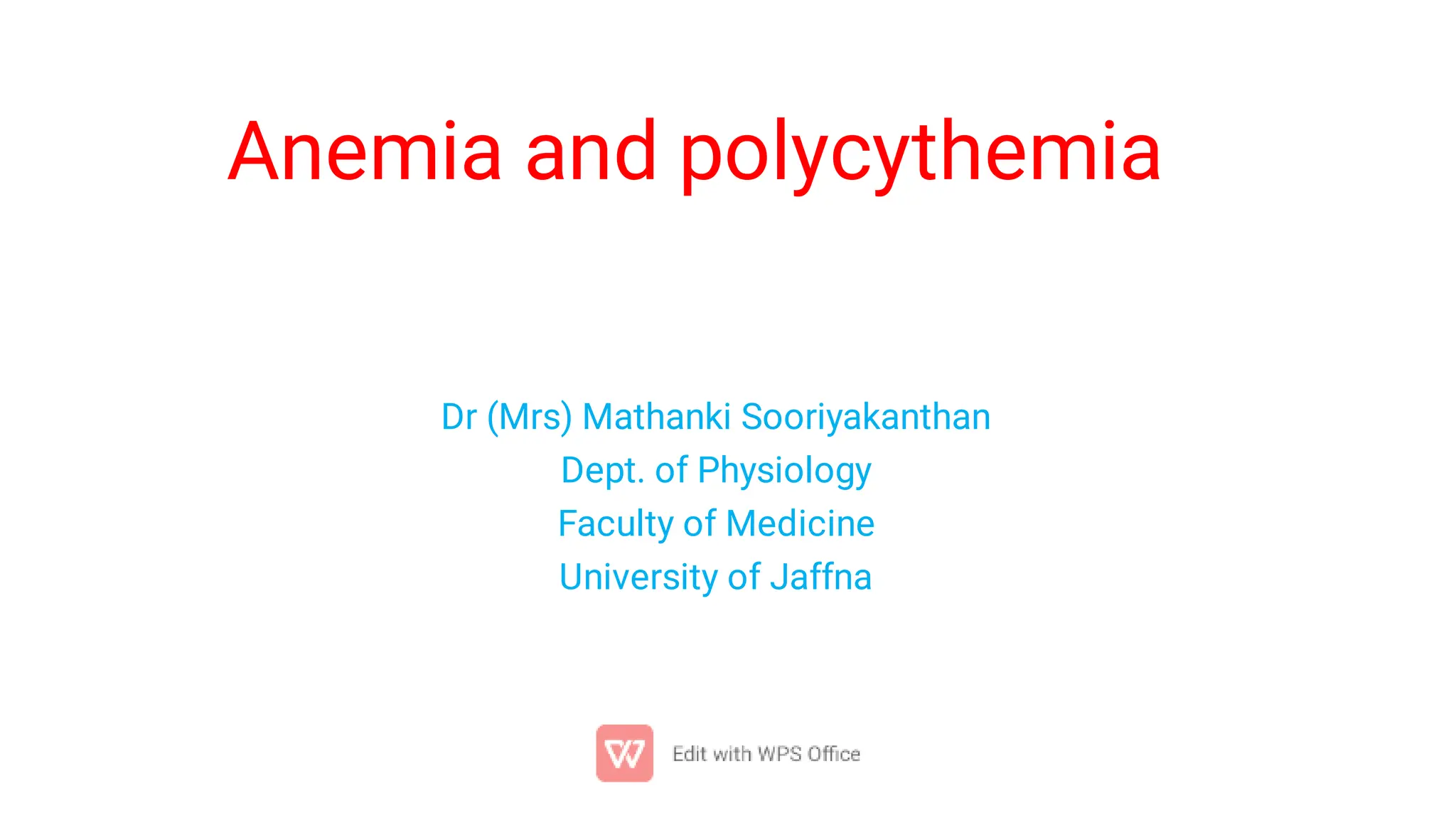 Anemia and polycythemia 2 in physiology for medical students.pdf