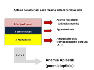 Kuliah Hematologi Dasar1 Anemia Aplastik | PPTX