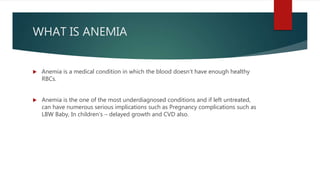 Anemia | PPT