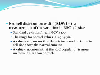 Anemia in Children, by Audace NIYIGENA | PPTX | Blood Disorders ...