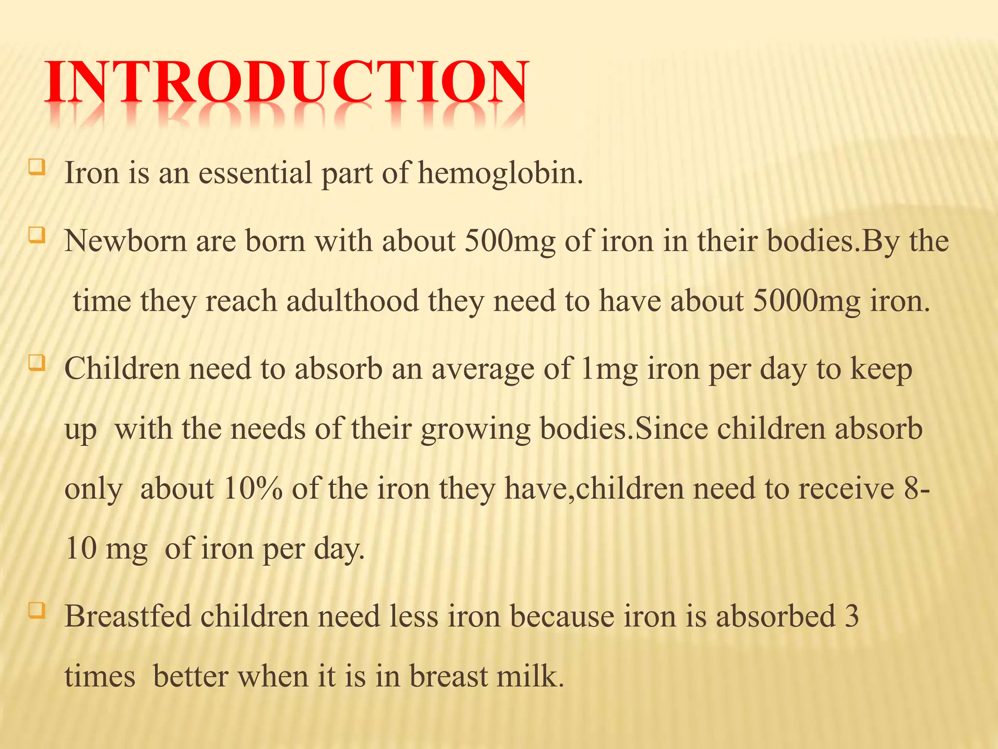 anemia(children),types, treatment .pptx