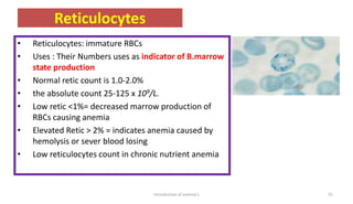 Anemia Classification and Investigation Tests.pdf | Blood Disorders ...