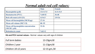 Anemia Classification and Investigation Tests.pdf | Blood Disorders ...