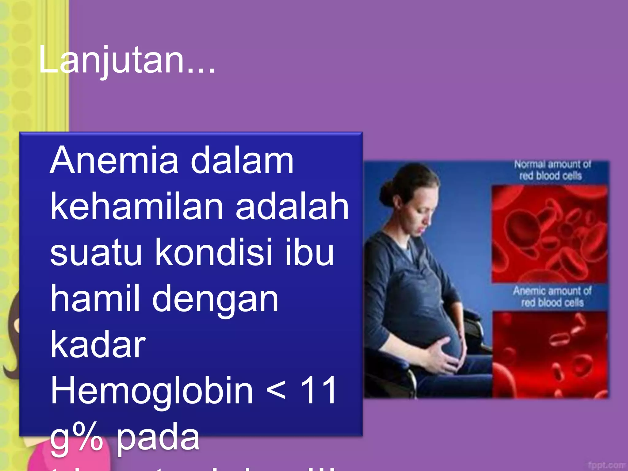 Anemia dalam kehamilan | PPTX