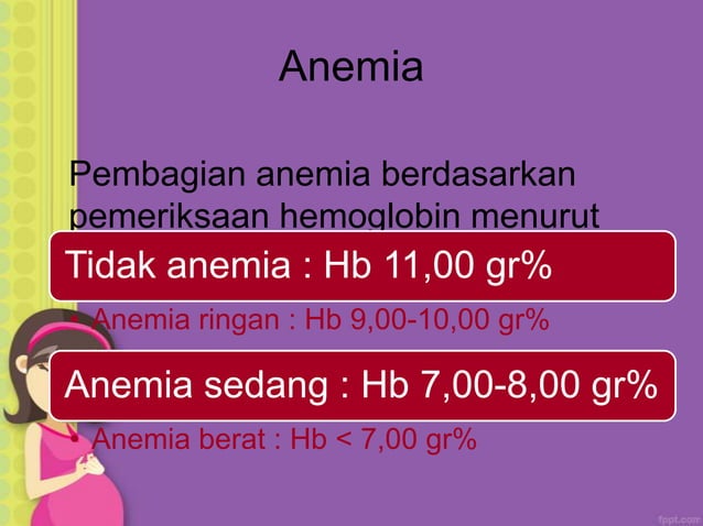 Anemia dalam kehamilan | PPTX