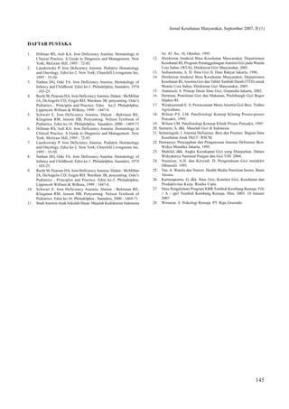 Anemia defesiensi besi | PDF