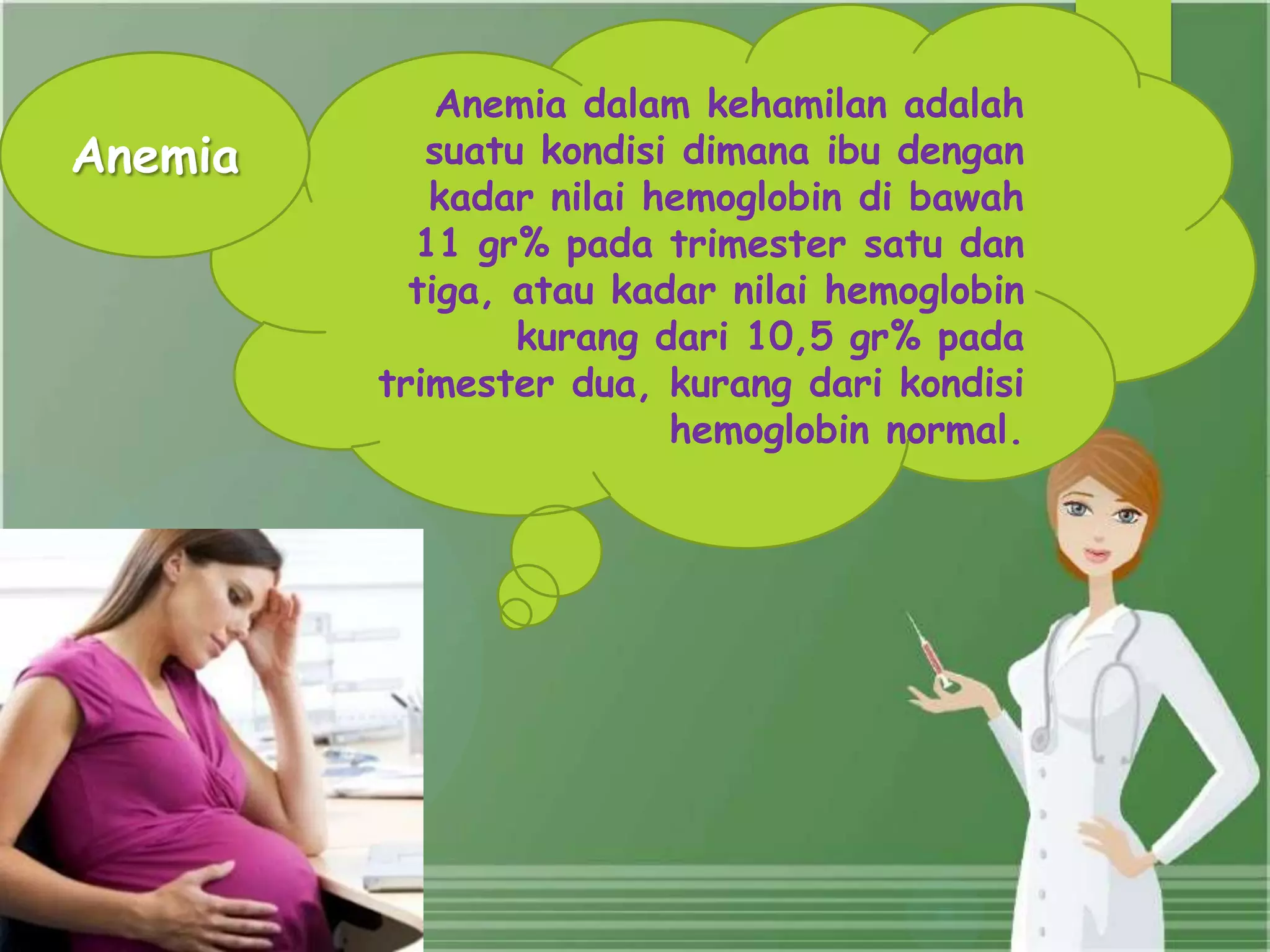 Anemia defisiensi besi pada ibu hamil | PPTX