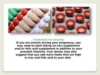 Anemia during pregnancy | PPTX