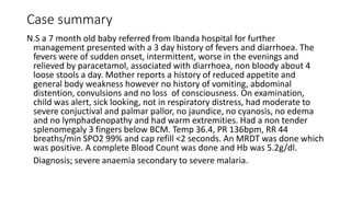 Anemia; A case study with detailed etiologies and classification of ...