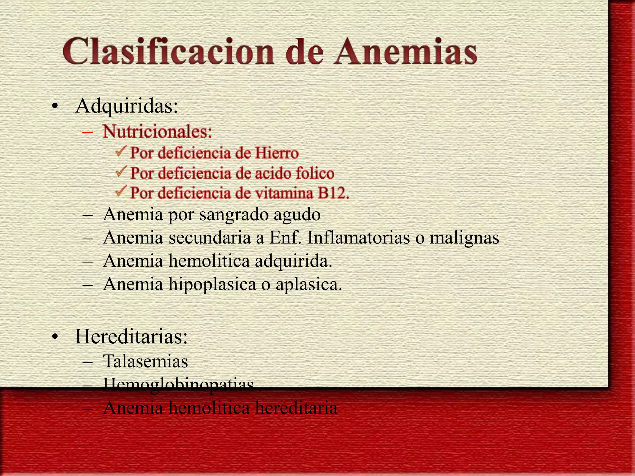 anemia y embarazo | PPT