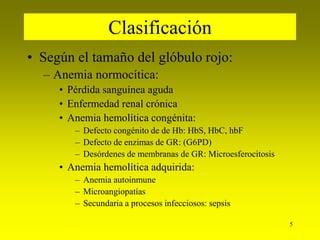 Anemia en la infancia | PDF