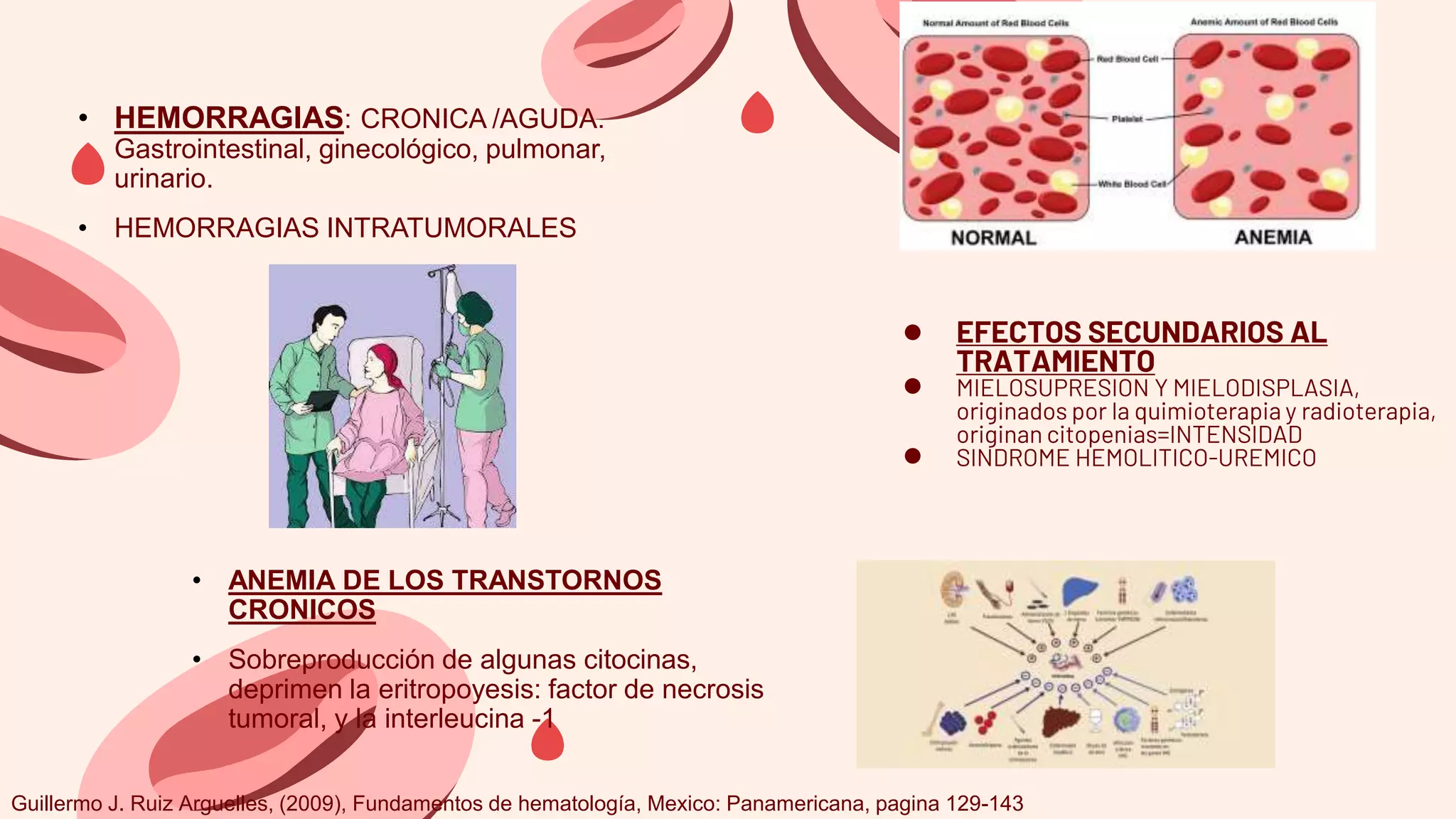 Anemia en paciente con cancer y anemia de la inflamacion cronica.pptx