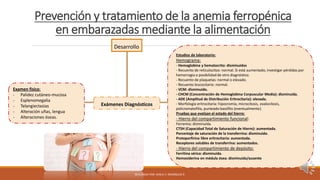 Anemia ferropenica en embarazadas | PDF