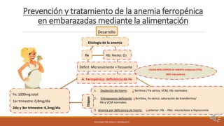Anemia ferropenica en embarazadas | PPT