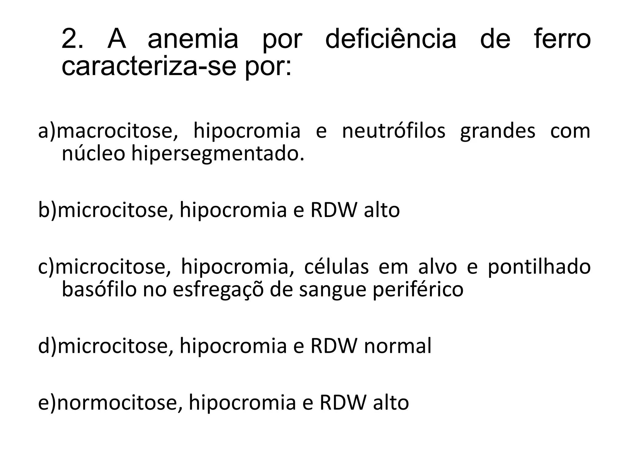 Anemia Ferropriva | PPTX | Blood Disorders | Diseases and Conditions