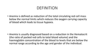 ANEMIA | PPTX