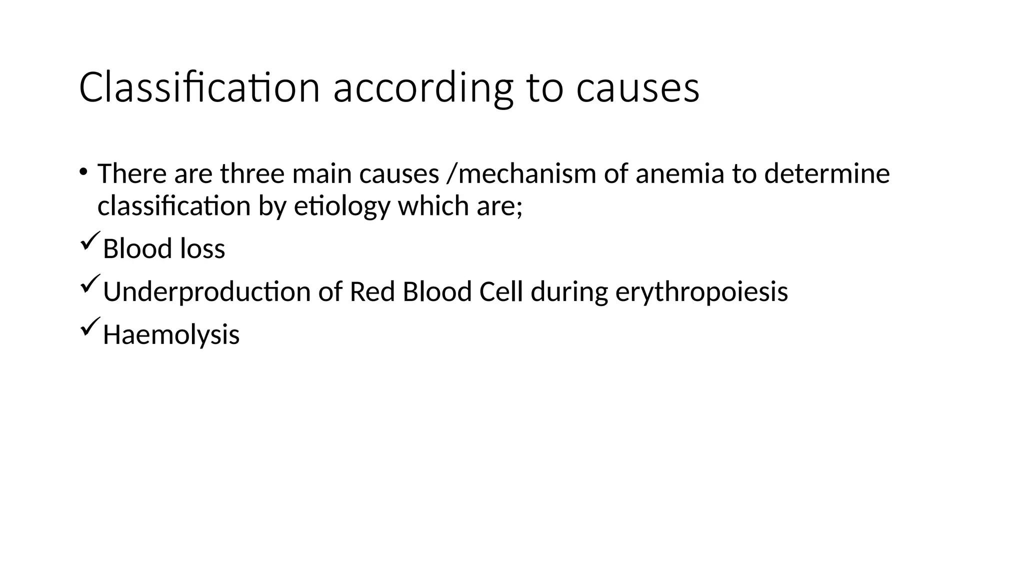ANEMIA GROUP 1- presentation on anemia and management | PPTX
