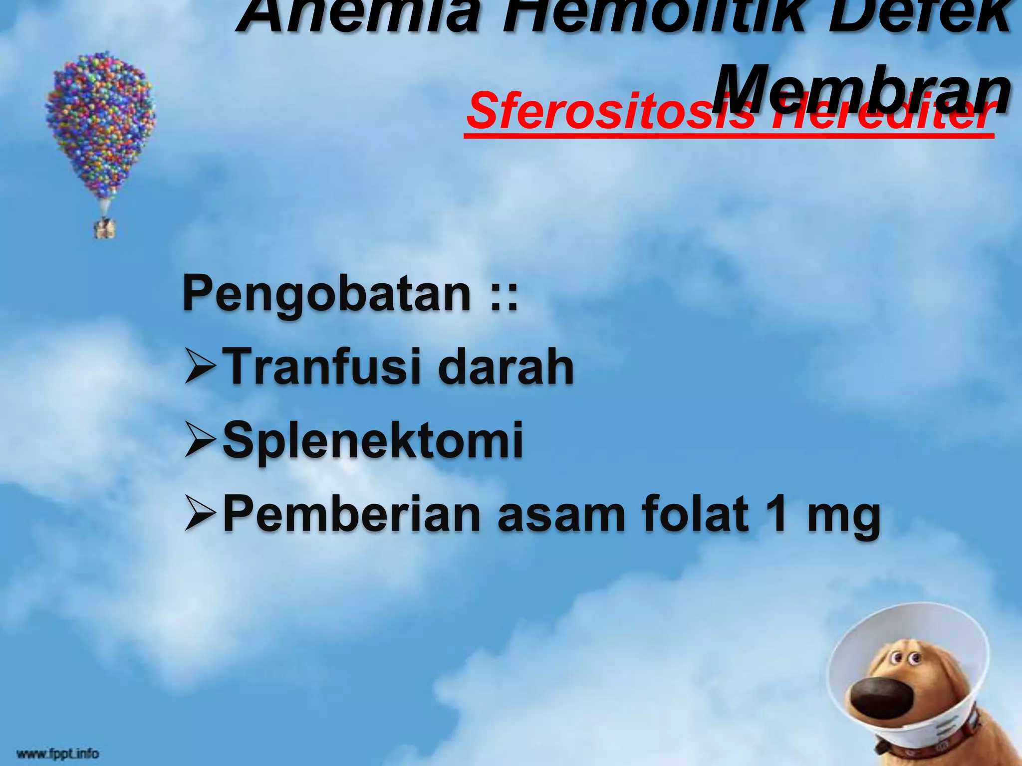 Anemia hemolitik | PPTX
