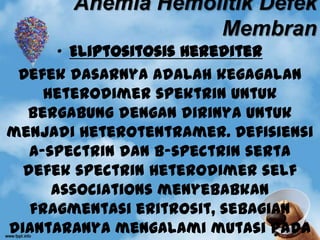 Anemia hemolitik | PPTX
