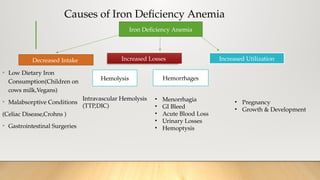 iron deficiency and megaloblastic anemia | PPTX