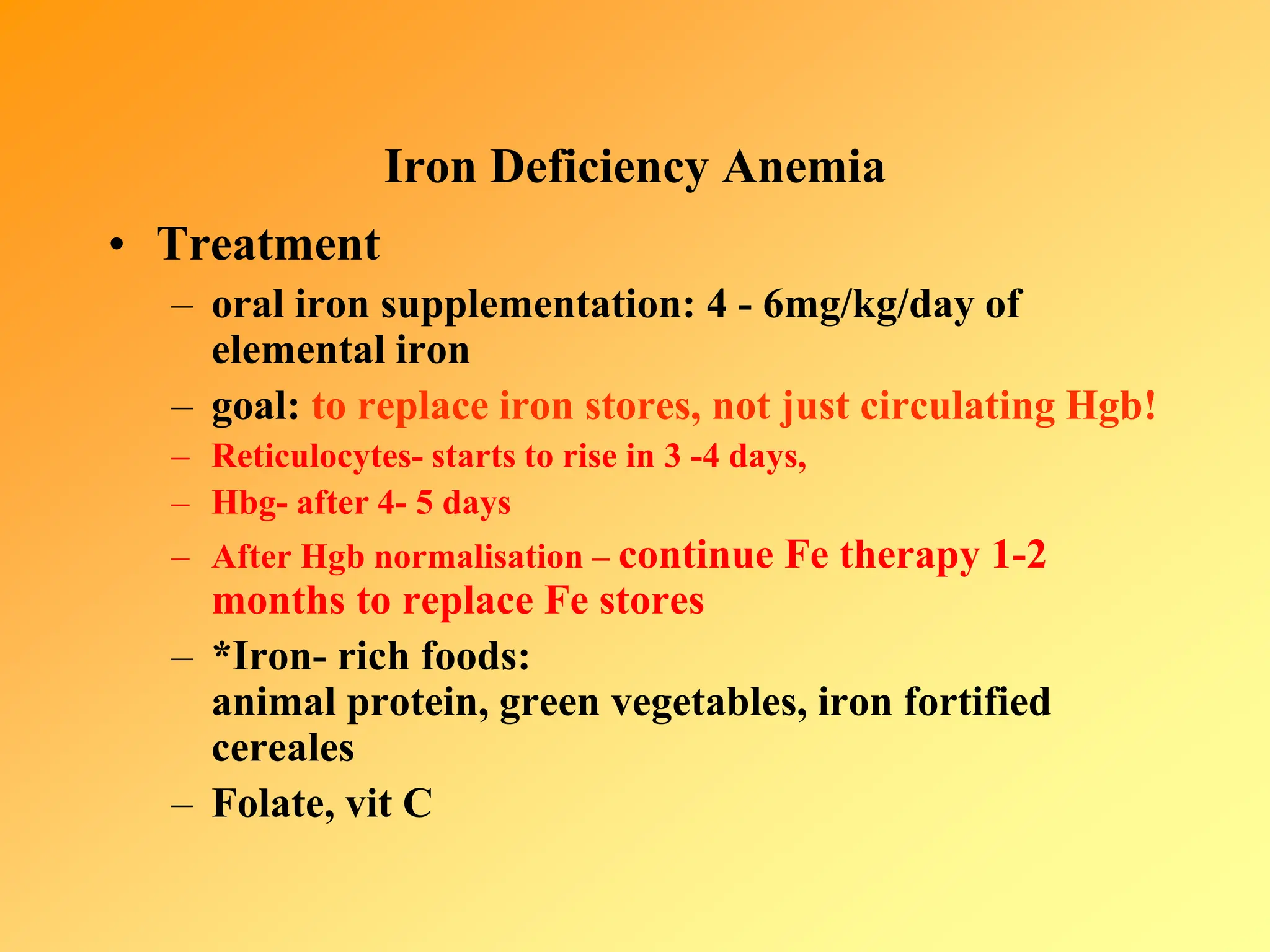 anemia_in_children.ppt a general overview and classification with ...