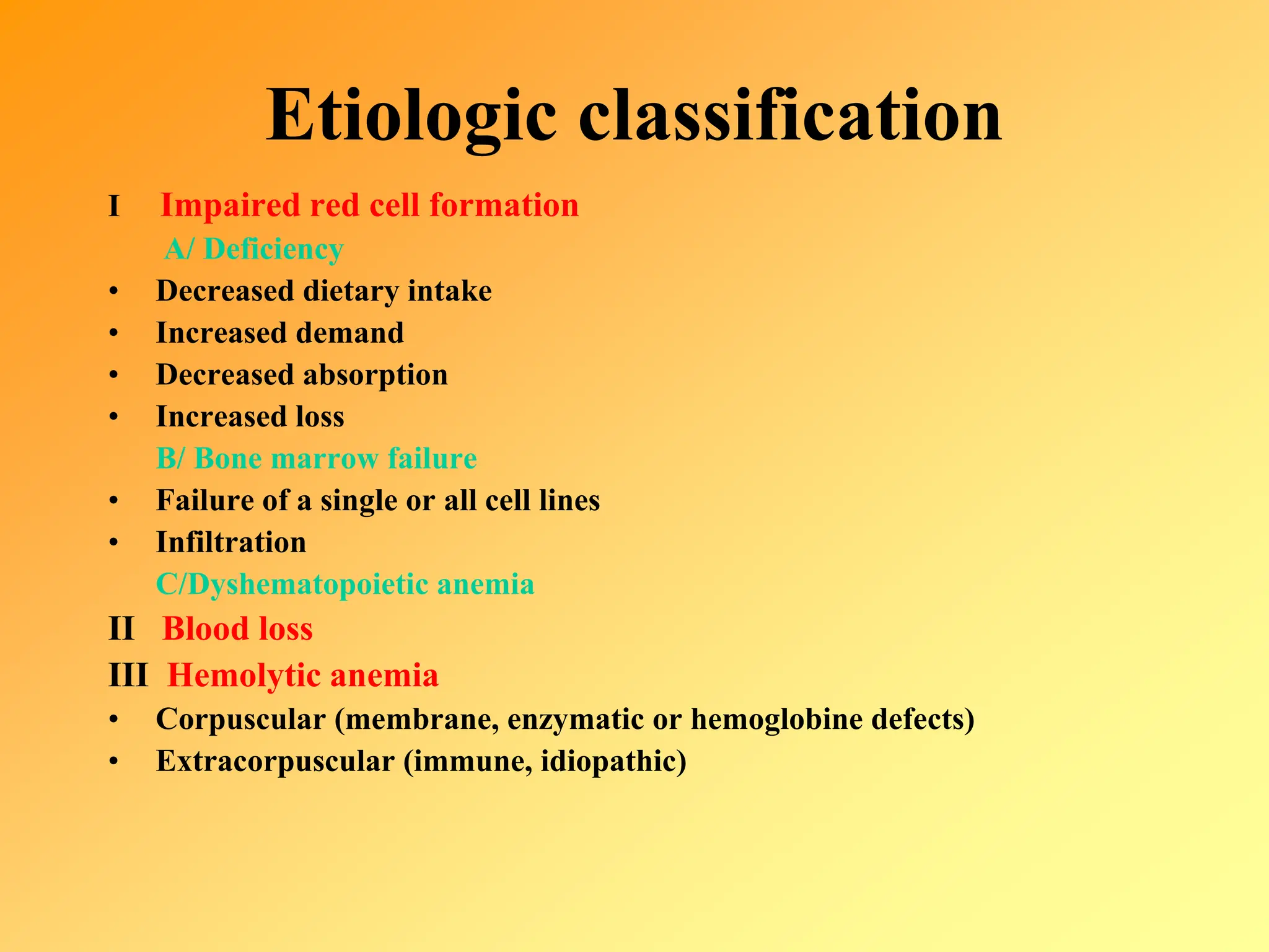 anemia_in_children.ppt a general overview and classification with ...