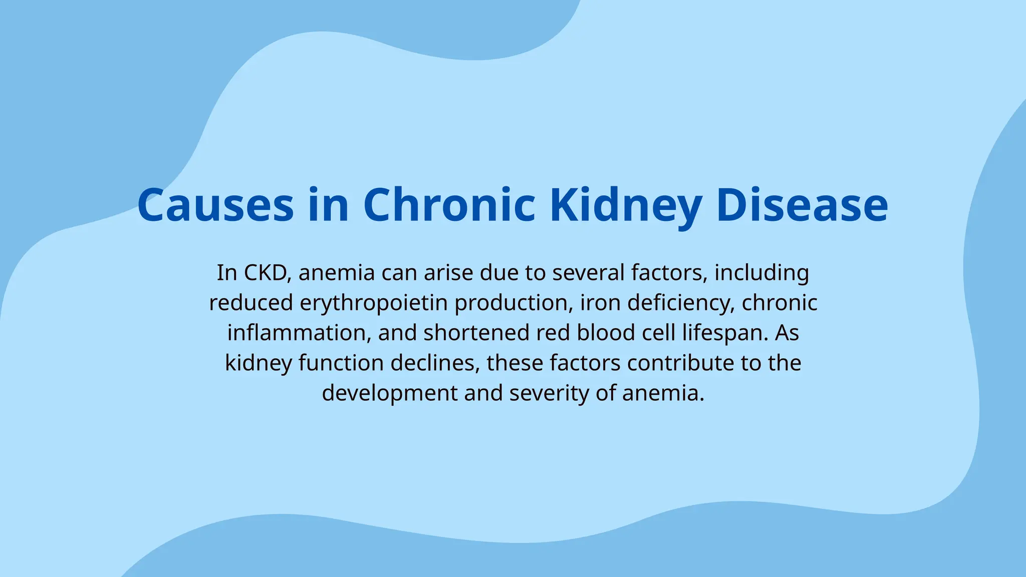 Anemia in chronic kidney disease /ANEMIA CKD | PPTX