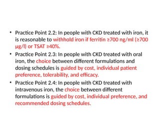 Comprehensive KDIGO 2025 Guidelines on Anemia Management in Chronic ...