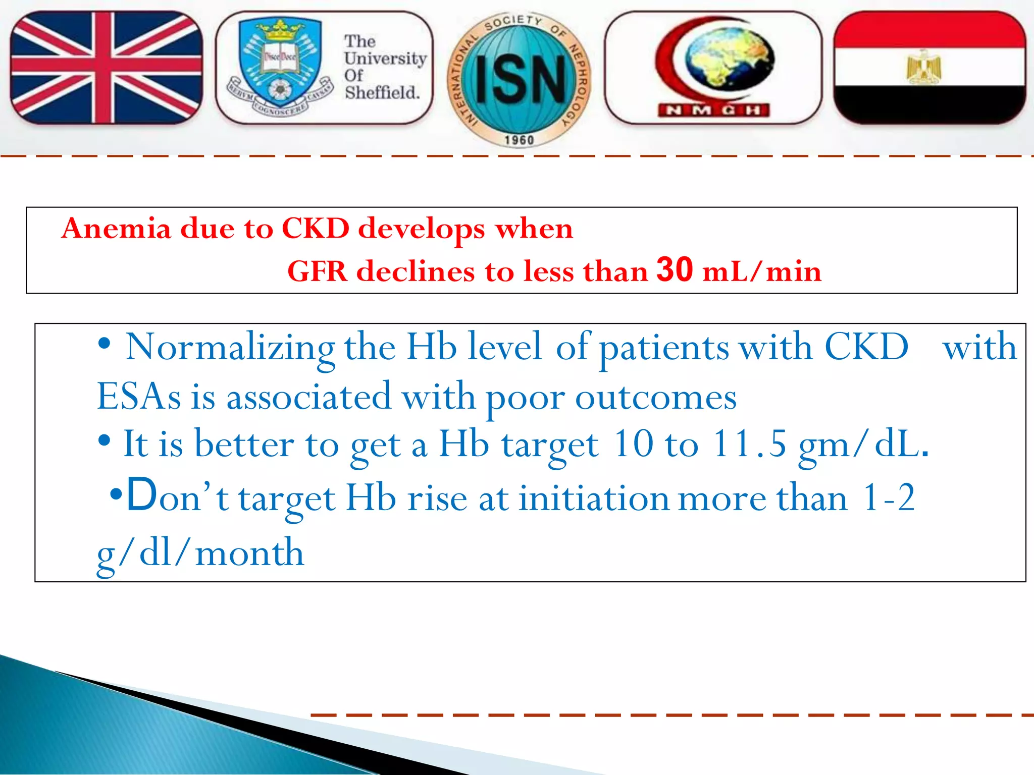 Anemia in ckd patients 1 | PDF