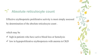 Anemia in kidney disease | PPT