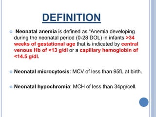 Anemia in newborn pediatrics.pptx