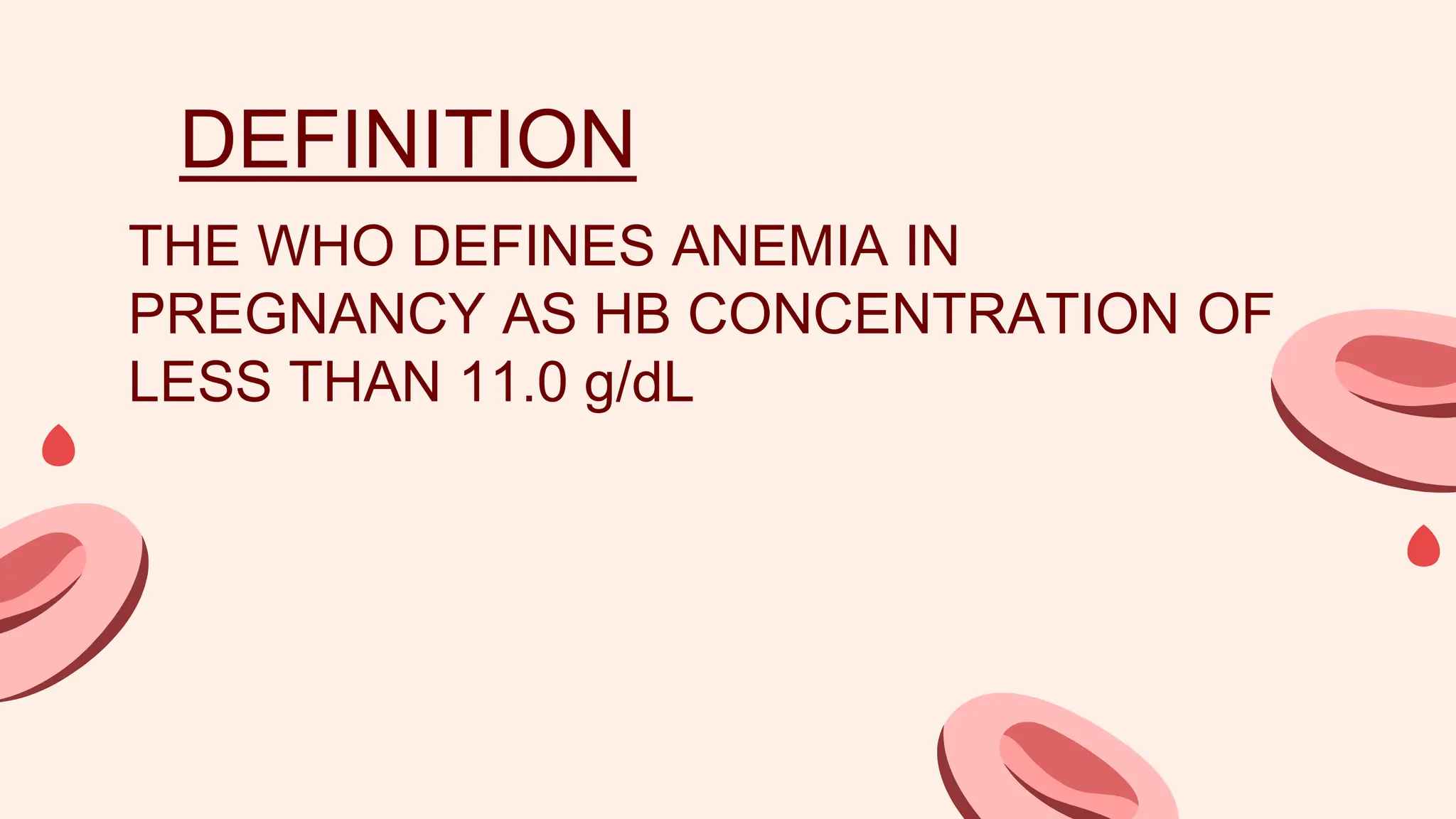 ANEMIA IN PREGNANCY_ gynecology & obstetrics | PPTX