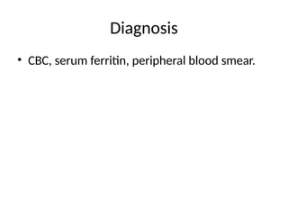Neonatal Anemia – Types, Causes, Diagnosis, and Treatment | PPT