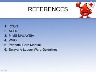 Anemia in pregnanncy ,comprehension approach | PPT