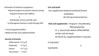 ANEMIA IN PREGNANCY- DIVYA.pptx and physiological changes | PPTX