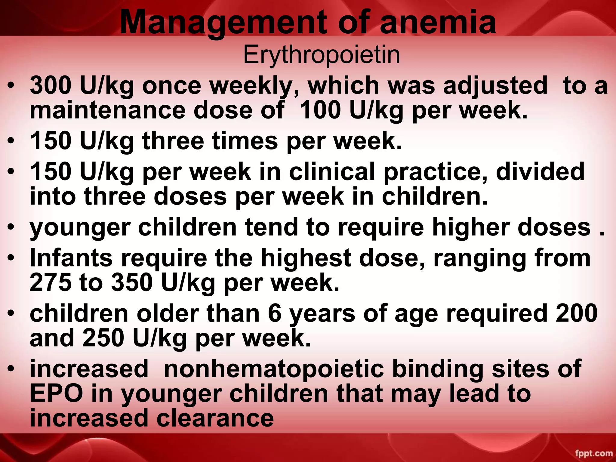 Anemia in renal disease3 | PPTX