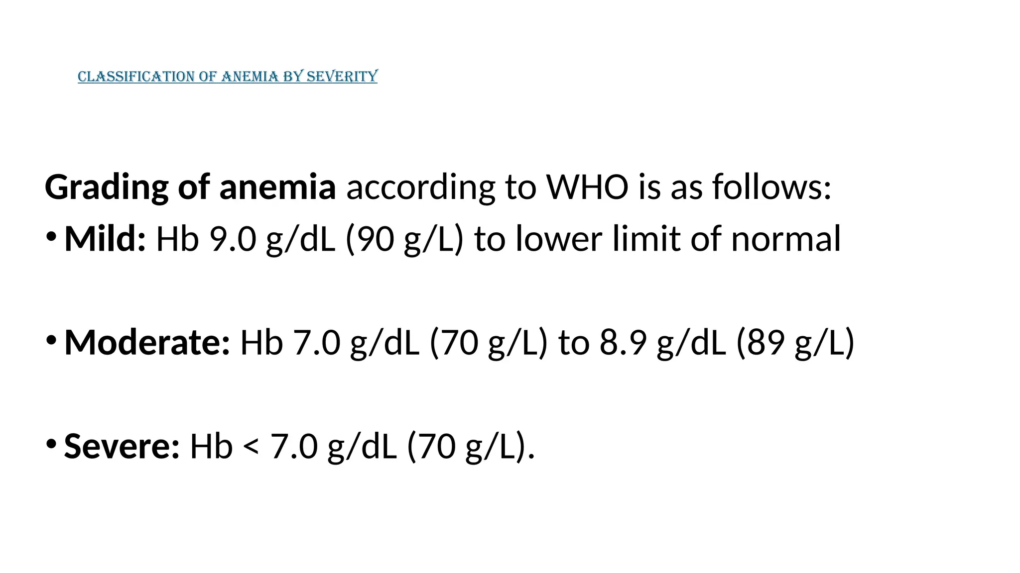 ANEMIA_in short.pptx Gomel state medical university | PPTX
