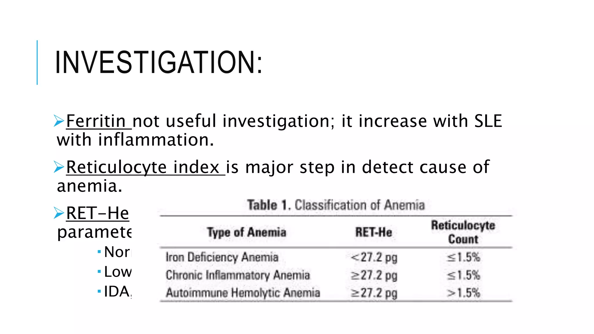 Anemia in sle pregnant | PPT