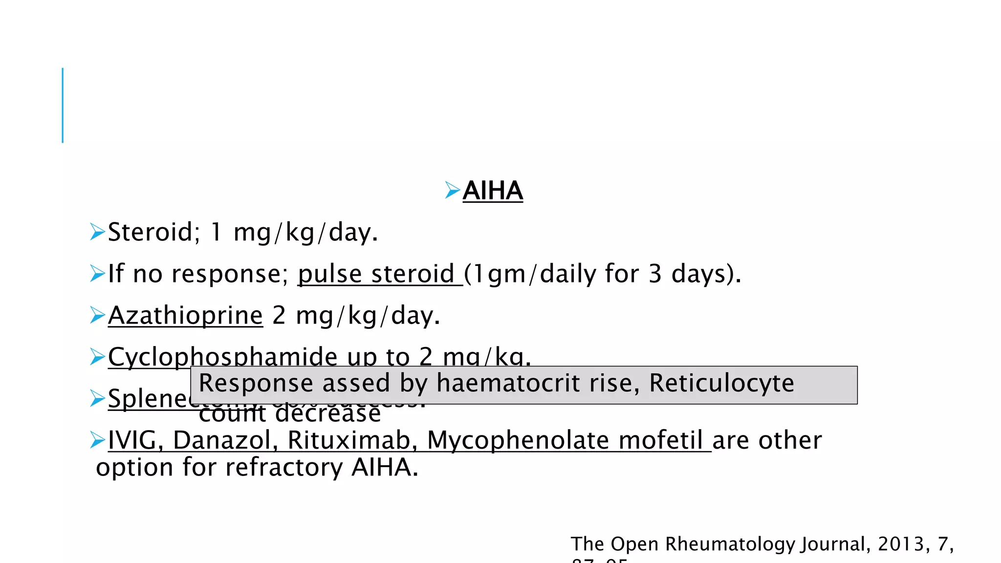 Anemia in sle pregnant | PPT