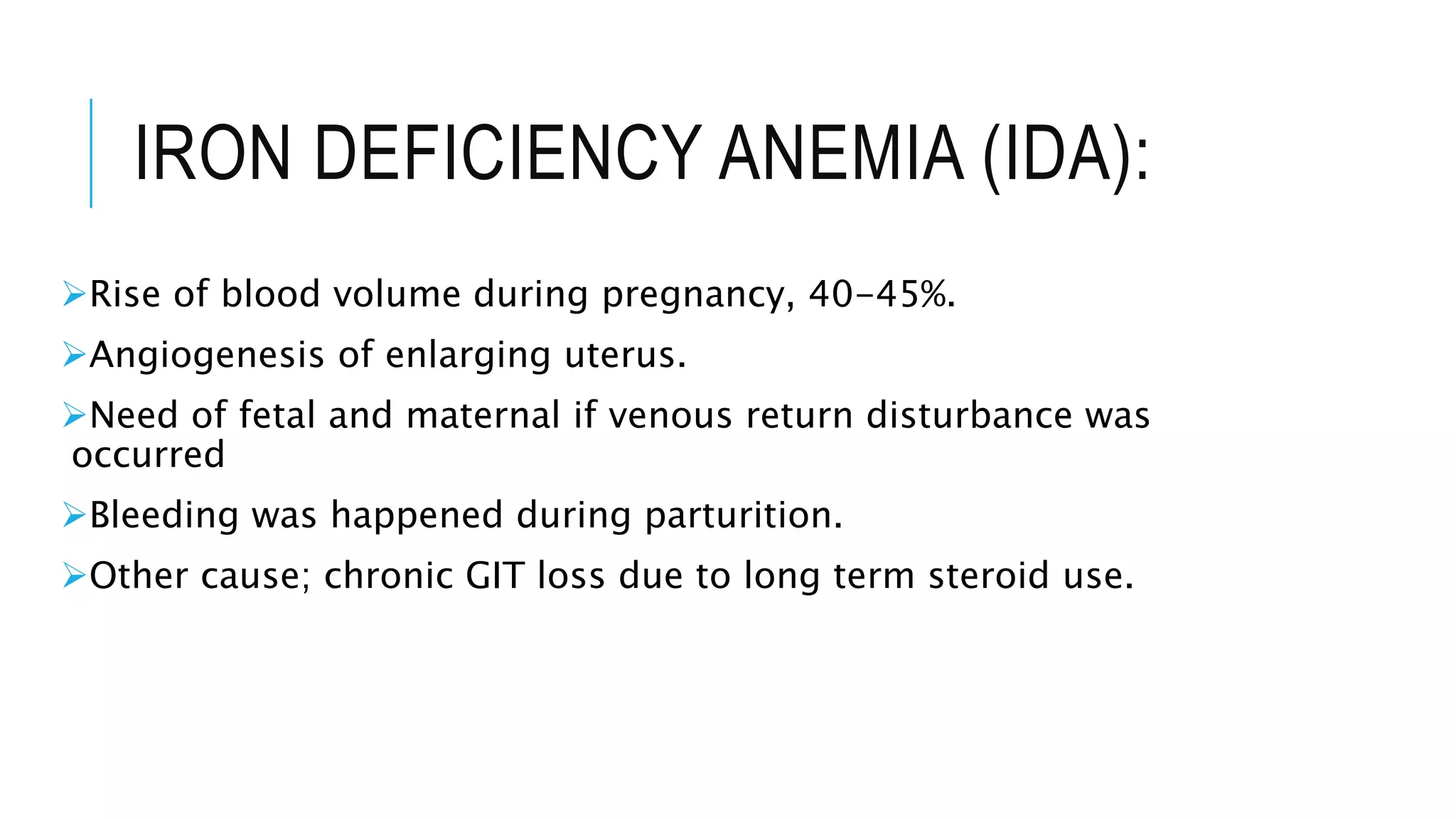 Anemia in sle pregnant | PPT