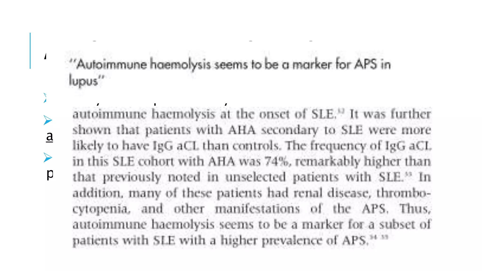 Anemia in sle pregnant | PPT