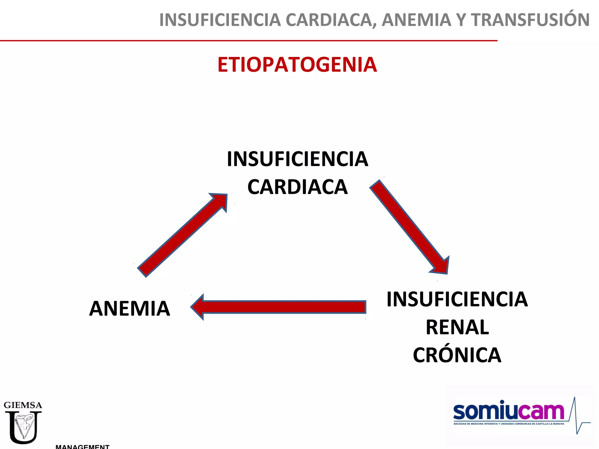 Anemia, insuficiencia cardíaca y transfusión. Talavera 2016 | PPT