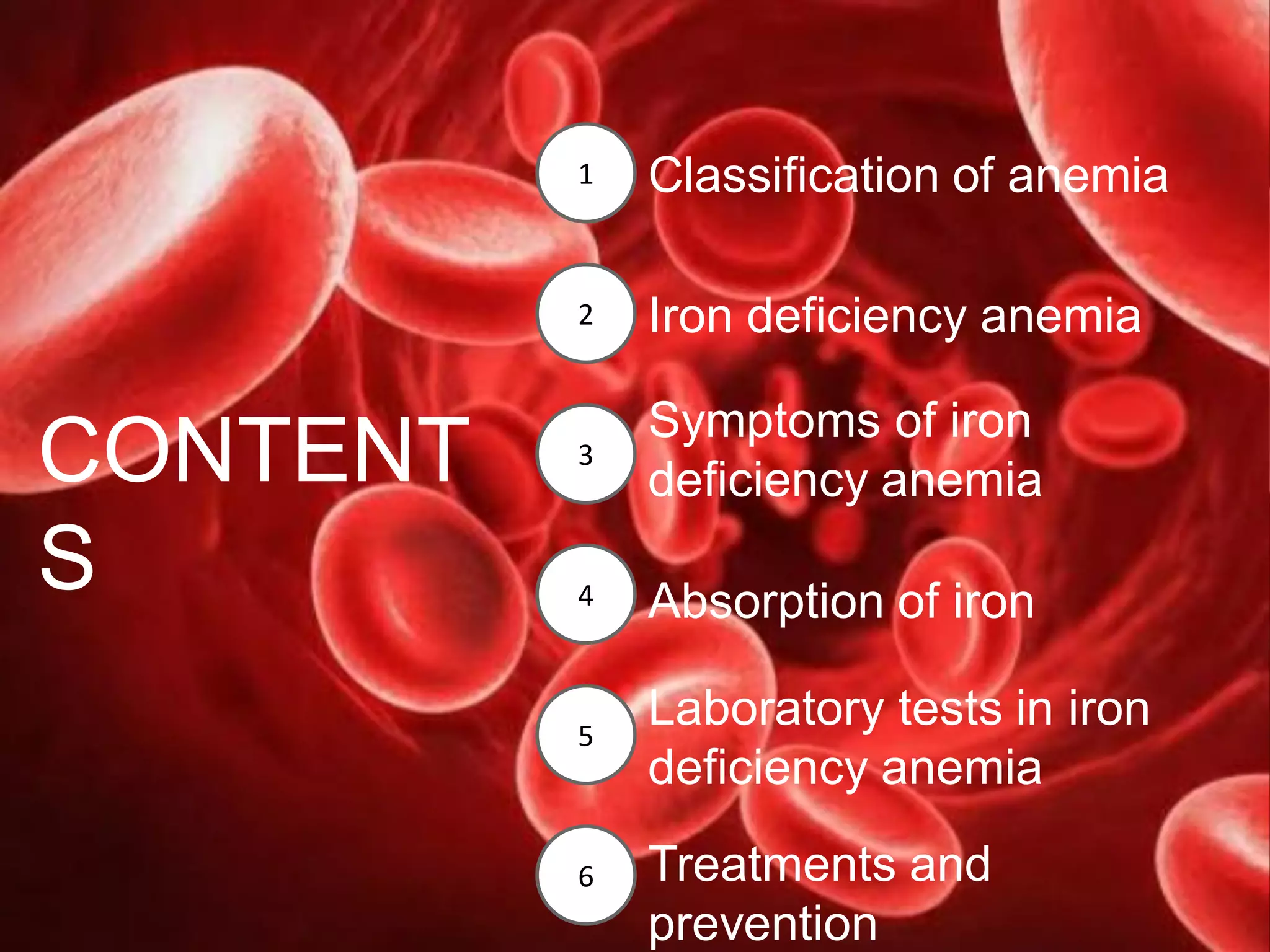 Anemia (iron deficiency anemia) | PDF