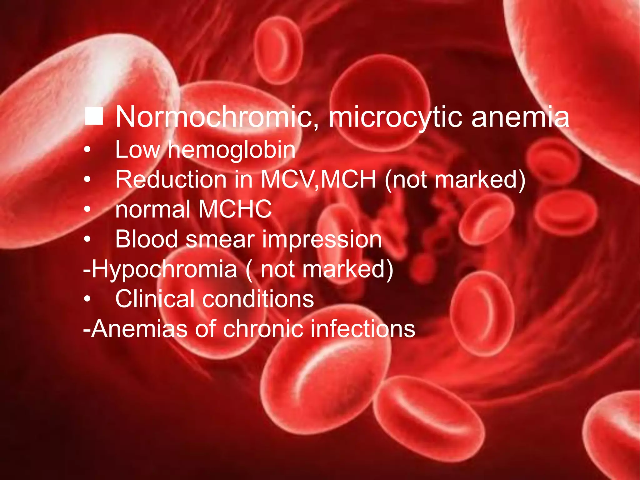 Anemia (iron deficiency anemia) | PDF